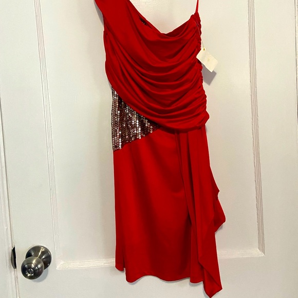 Dresses | Super Sexy Red Dress With Sequins | Poshmark